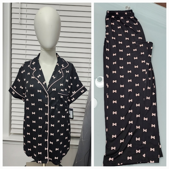 kate spade | Intimates & Sleepwear | Nwt Kate Spade Pajamas Blackpink ...